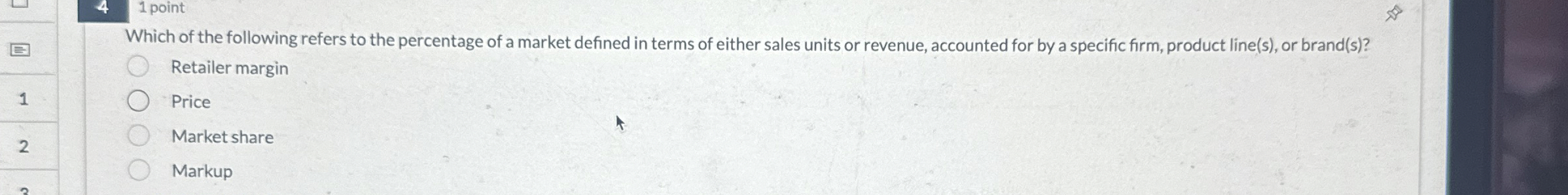 Solved 41 ﻿pointWhich of the following refers to the | Chegg.com