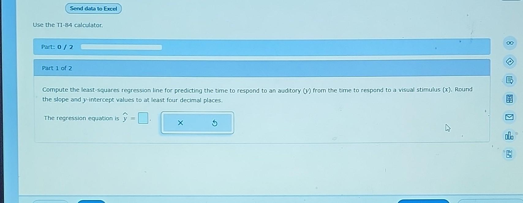 In a study of reaction times, the time to respond to | Chegg.com