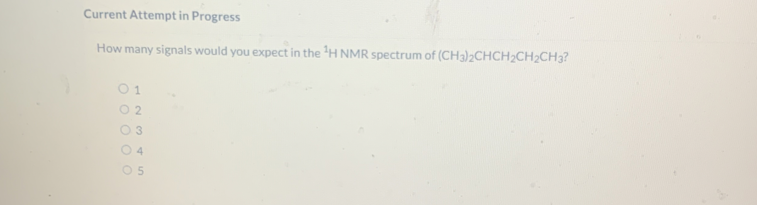 Solved Current Attempt in ProgressHow many signals would you | Chegg.com