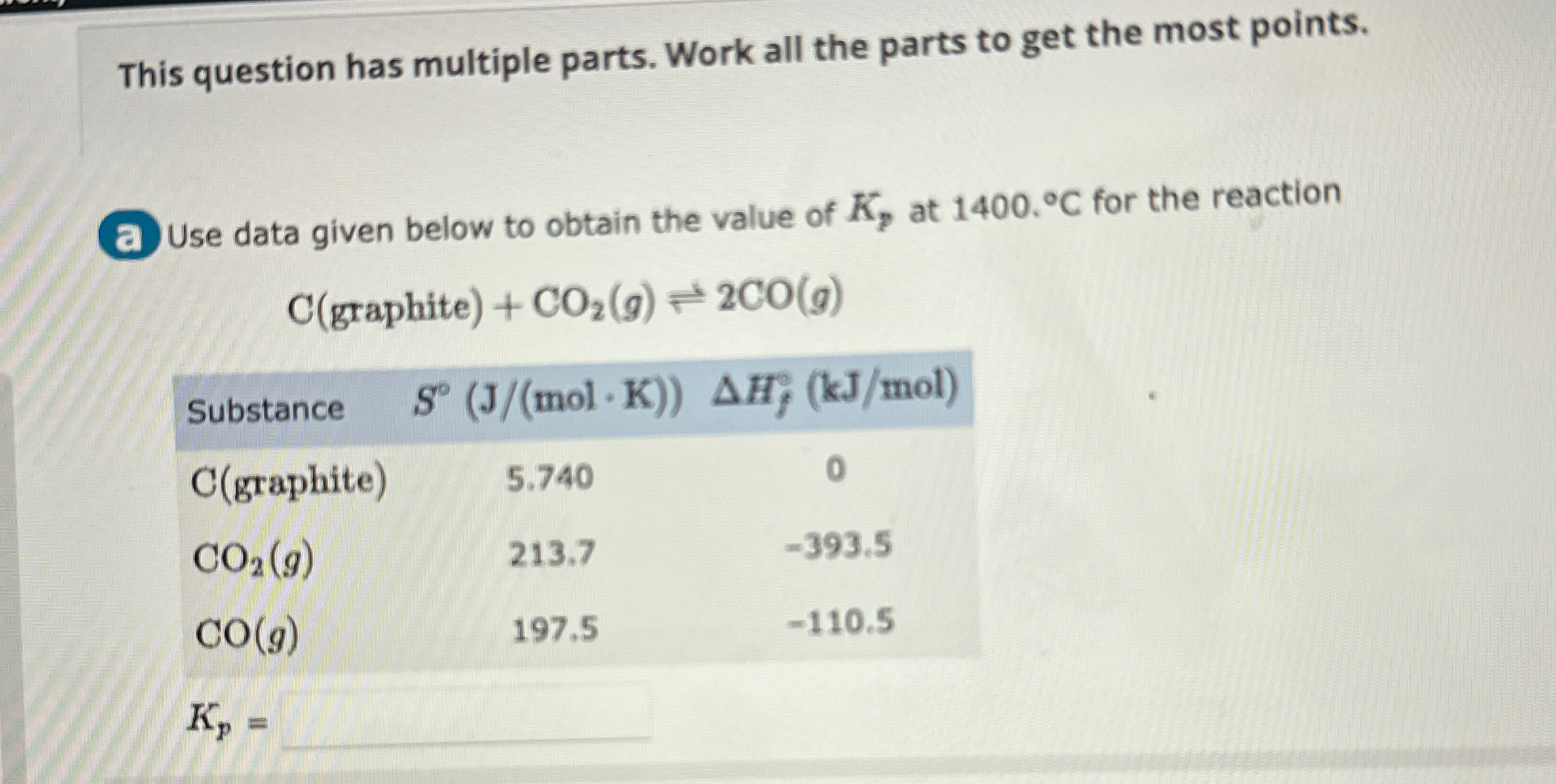 Solved This question has multiple parts. Work all the parts | Chegg.com