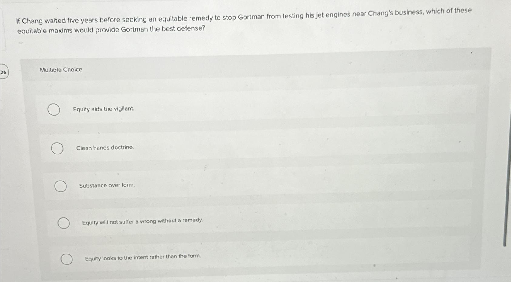 Solved If Chang waited five years before seeking an | Chegg.com