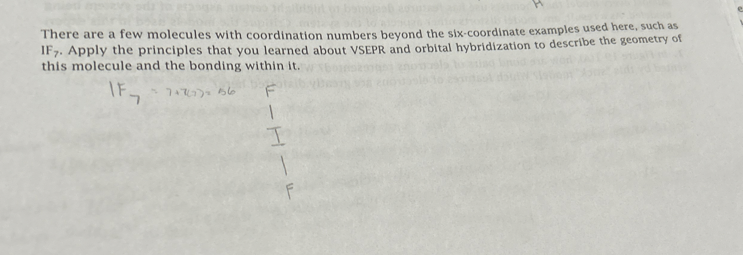 High Quality SOLUTION There are a few molecules with coordination numbers | Chegg.com