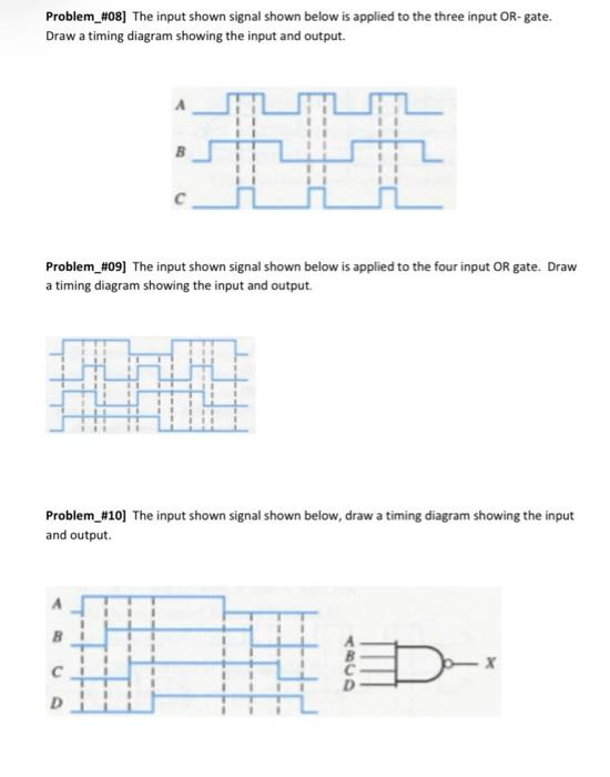 Solved Problem_\#08] The input shown signal shown below is | Chegg.com