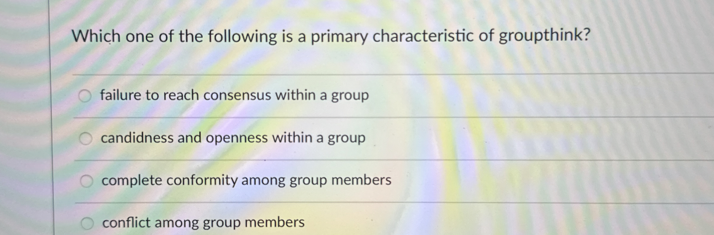 Solved Which one of the following is a primary | Chegg.com