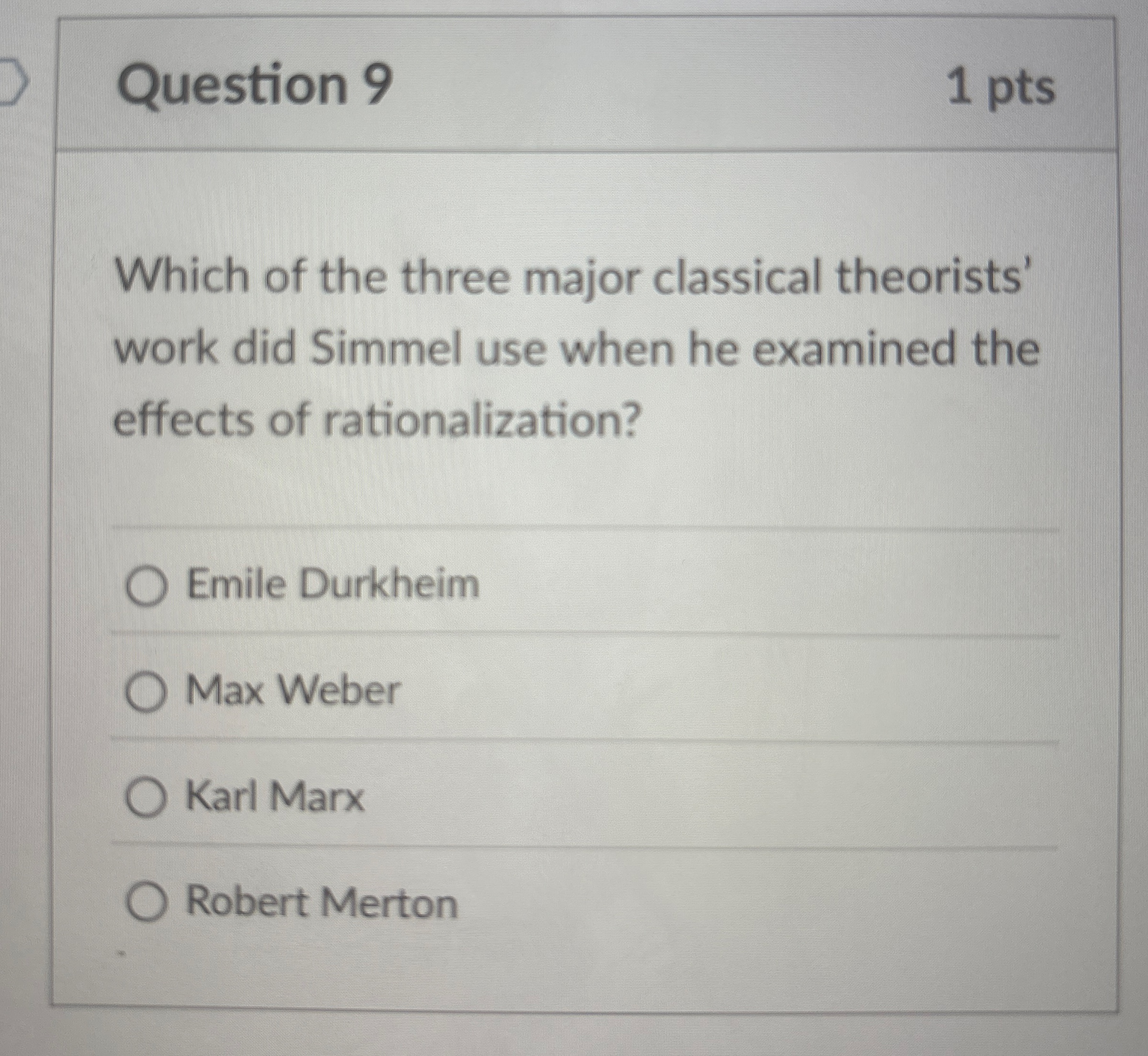 Solved Question 91 ﻿ptsWhich of the three major classical | Chegg.com