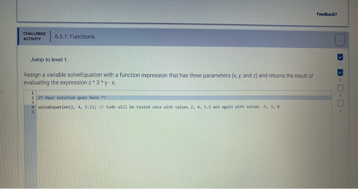 Solved CHALLENGE 6.2.1: Arithmetic operators. ACTIVITY Jump | Chegg.com