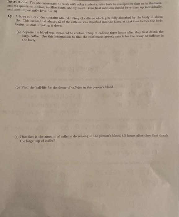 Solved Instructions: You are encouraged to work with other | Chegg.com