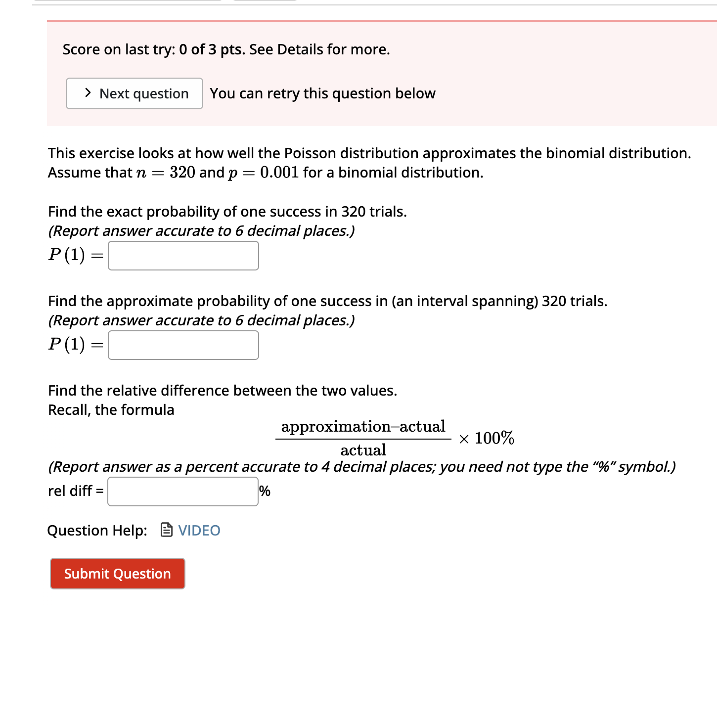 Solved This exercise looks at how well the Poisson | Chegg.com
