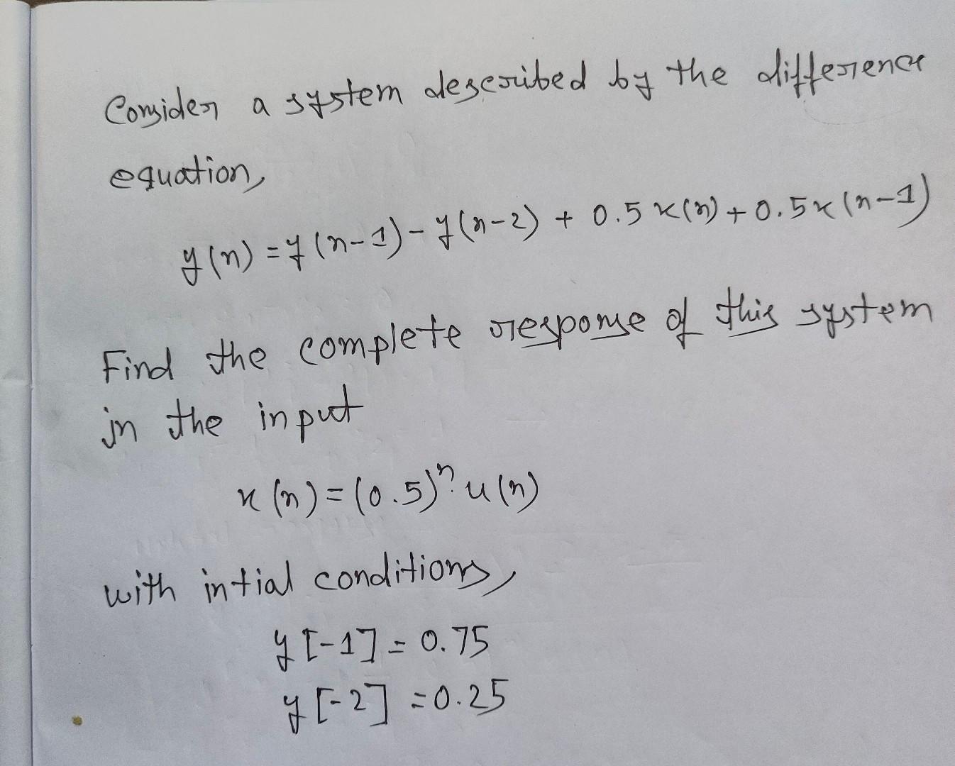 Solved please show the detailed procedure of this question | Chegg.com