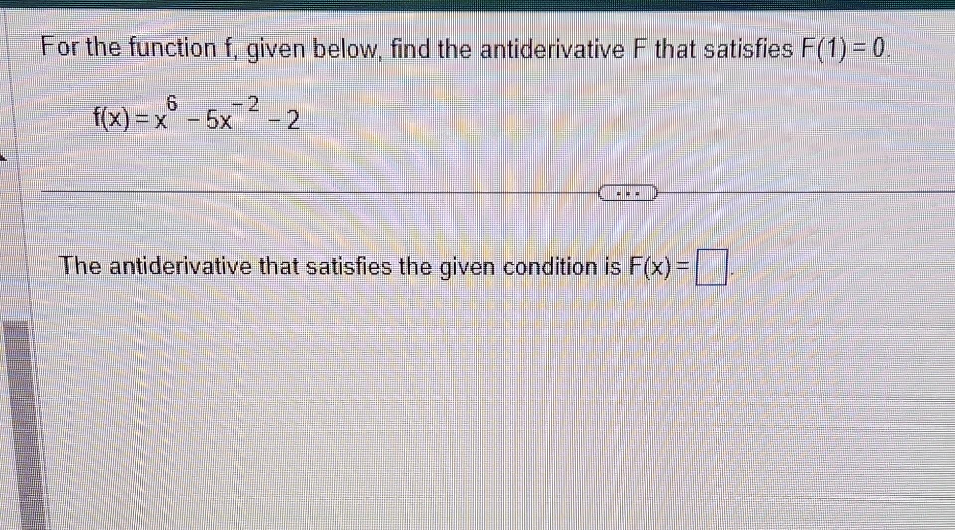 Solved For the function f, given below, find the | Chegg.com