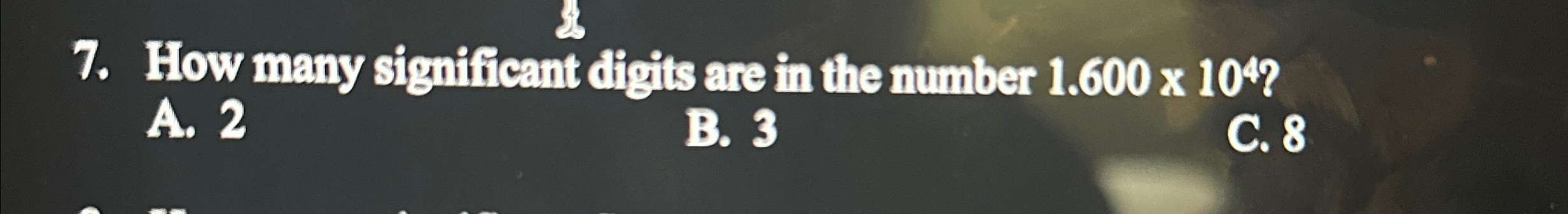 Solved How many significant digits are in the number | Chegg.com