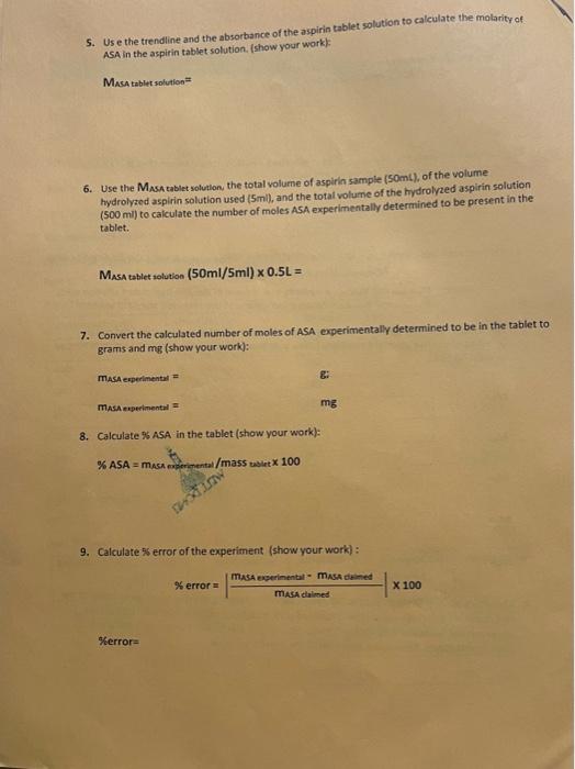 Solved Peak absorbance is at 940 nm Part D1. Calculate the | Chegg.com