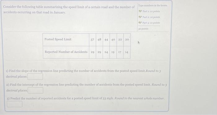 Solved Consider the following table summarizing the speed | Chegg.com