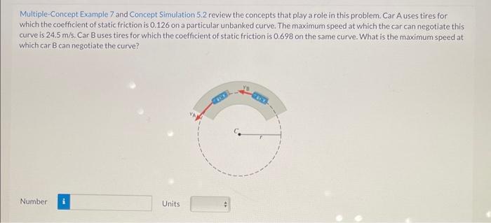 Solved Multiple-Concept Example 7 and Concept Simulation 5.2 | Chegg.com