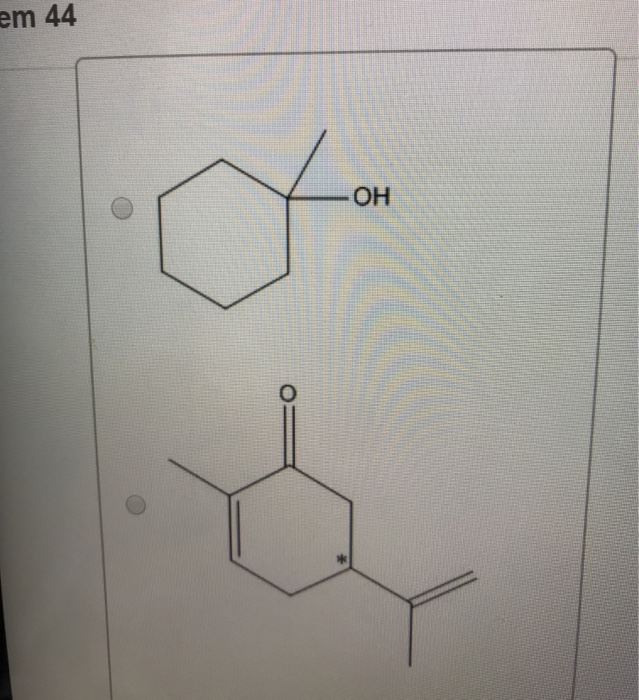 Solved Part A Which of the following is a ketone? em 44 | Chegg.com