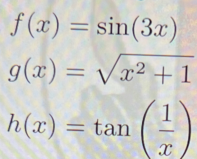 Solved Continuity in a compound function. Find the domain. | Chegg.com