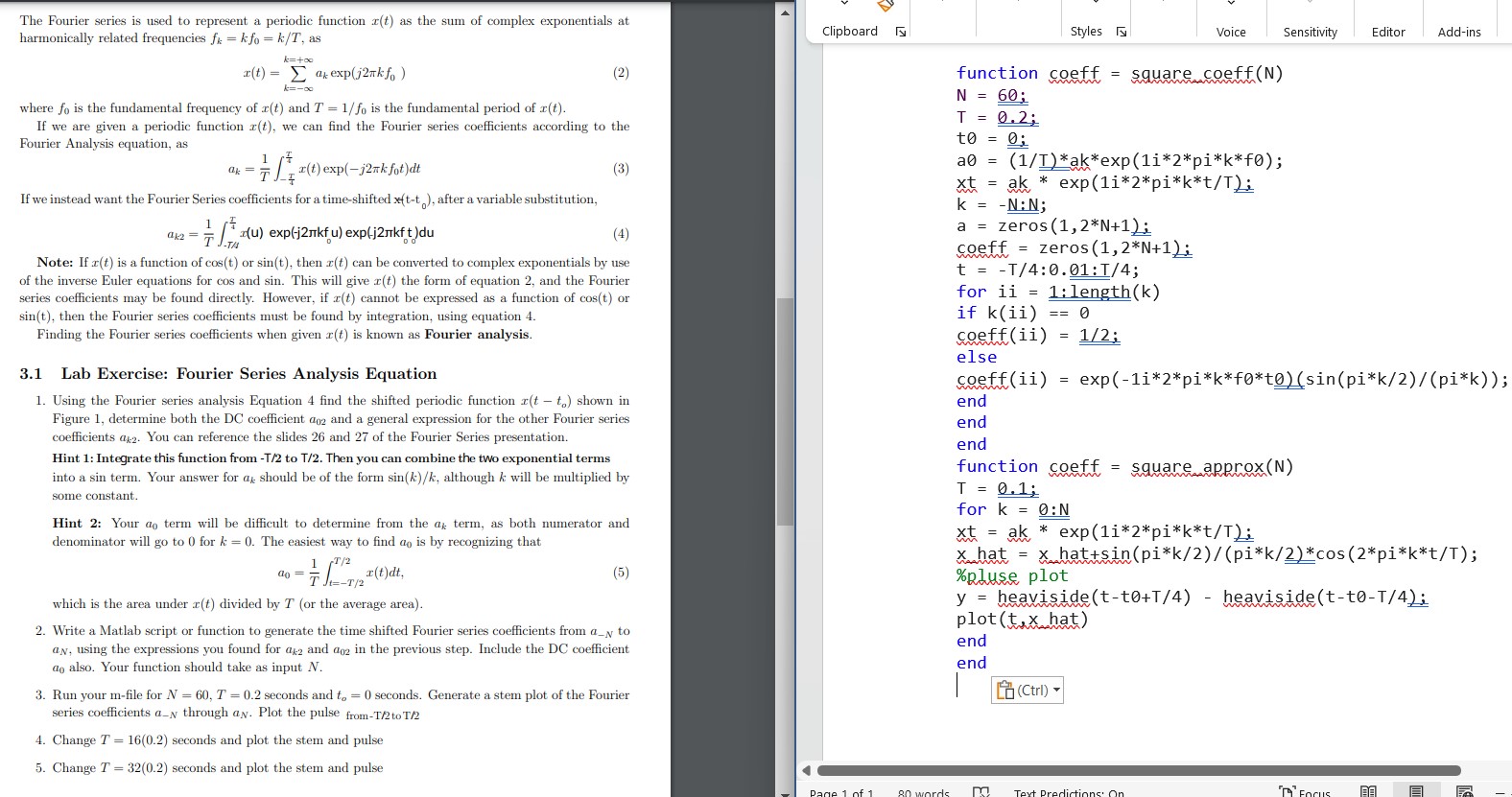To generate x(t) ﻿exactly, an infinite number of | Chegg.com