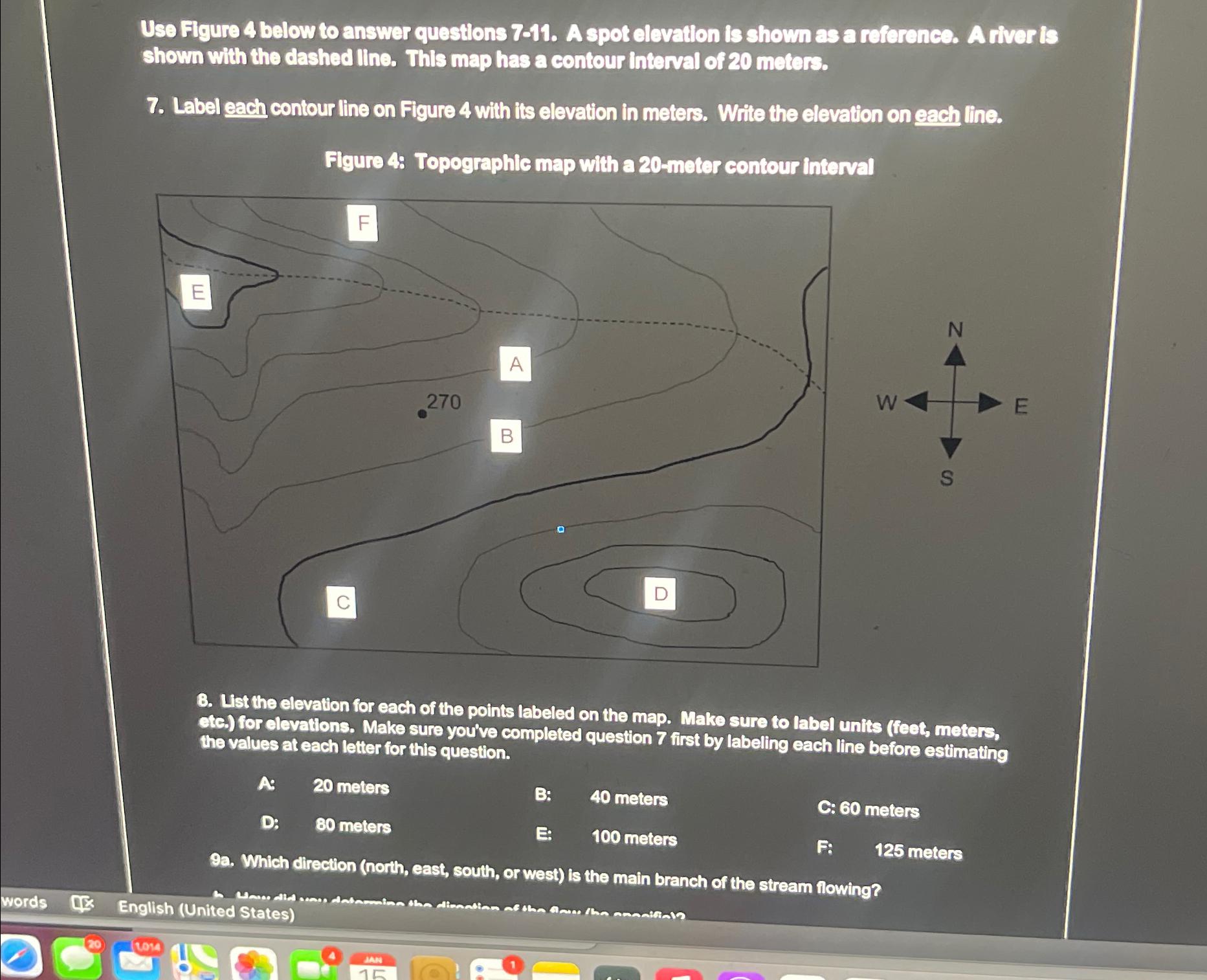 Solved Use Figure 4 ﻿below to answer questions 7-11. ﻿A spot | Chegg.com