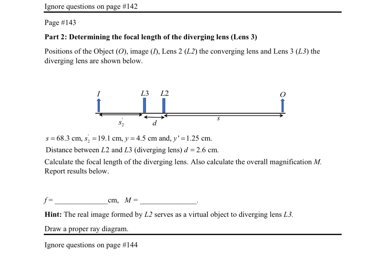 Ignore questions on page #142Page #143Part 2: | Chegg.com