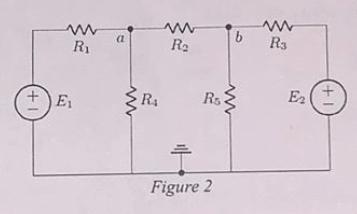 Solved Find va and vb R1= 5 , ﻿R2= 3 ,R3=3 , ﻿R4=23 , | Chegg.com