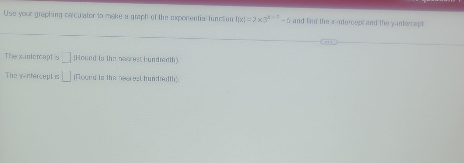 Solved Use your graphing calculator to make a graph of the | Chegg.com