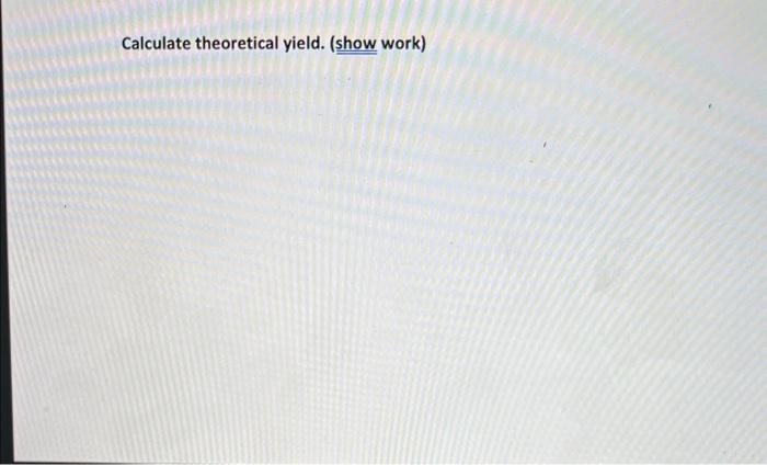 Solved Equation: Data TableCalculate theoretical yield. | Chegg.com
