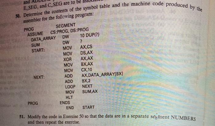Solved 38. For the following equivalent program sequences, | Chegg.com