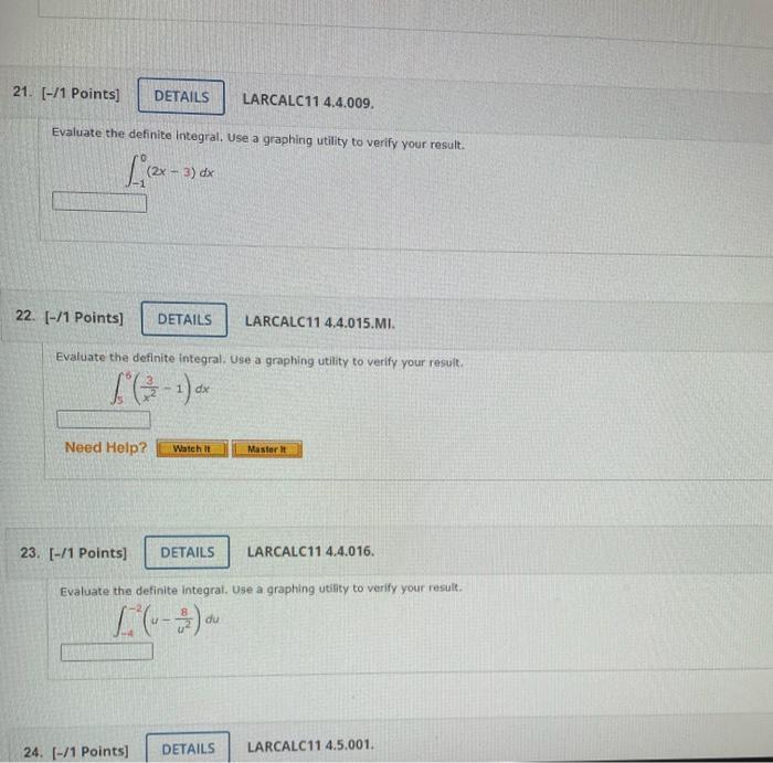 Solved Evaluate the definite integral. Use a graphing | Chegg.com