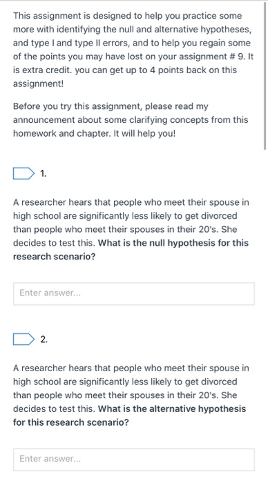 Solved This assignment is designed to help you practice some | Chegg.com