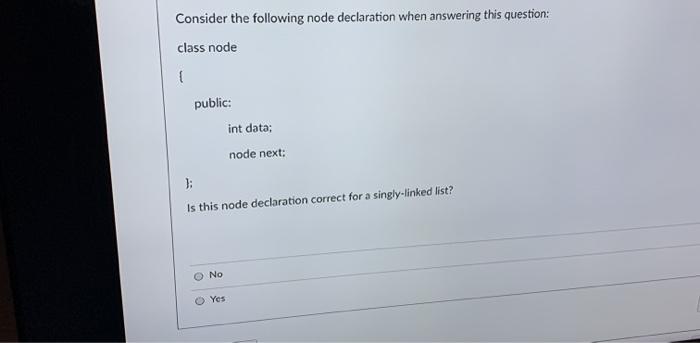 Solved A BST can have only one node. True False Consider | Chegg.com