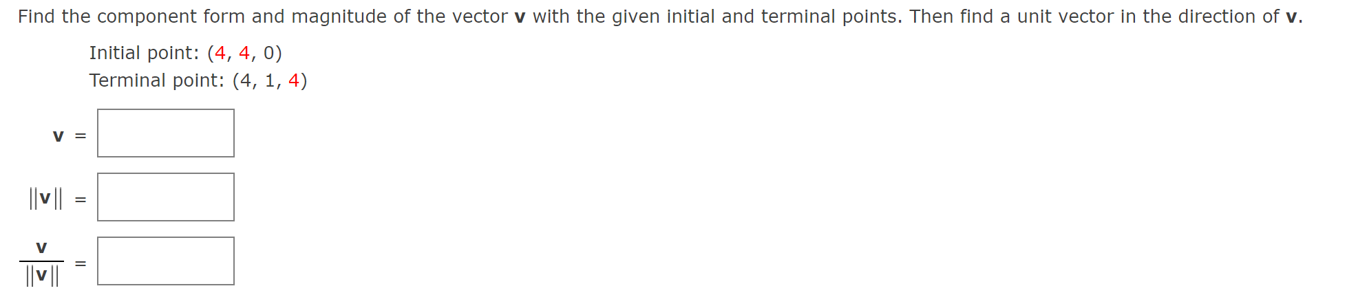 Solved Find the component form and magnitude of the vector v | Chegg.com