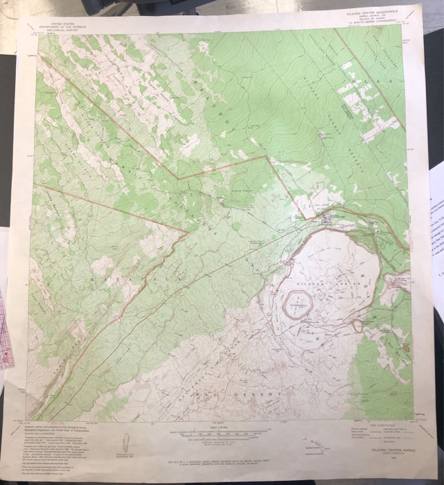 C. Topographic Map Basics . (i) Border of the Map 1. | Chegg.com