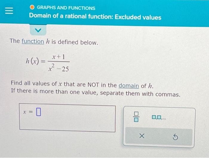 Solved The function h is defined below. h(x)=x2−25x+1 Find | Chegg.com