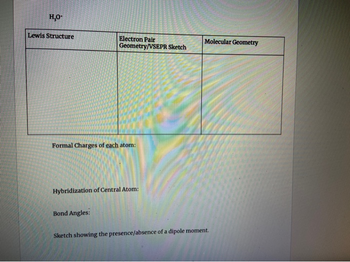 Solved HO- Lewis Structure Electron Pair Geometry/VSEPR | Chegg.com
