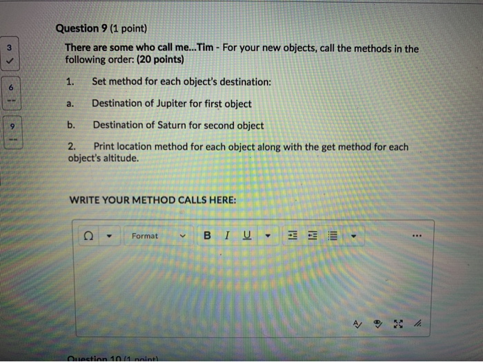 Solved Question 9 (1 point) There are some who call me... | Chegg.com