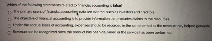 Solved Which of the following statements related to | Chegg.com