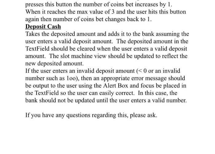 Solved Please use java. Just follow the instructions and add | Chegg.com