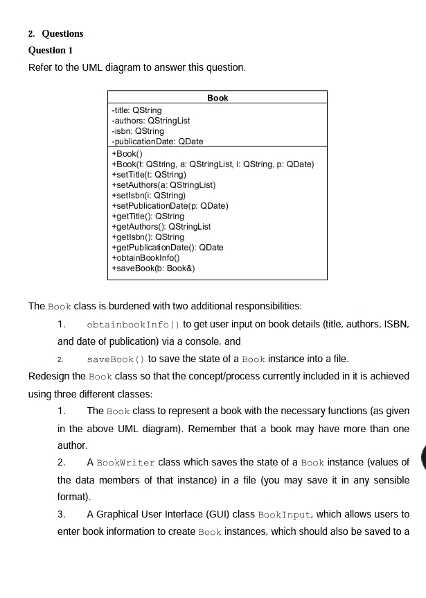 Solved 1 ﻿introduction Please Use Cmake And Not Qmake