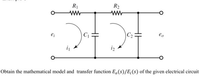 Solved Obtain the mathematical model and transfer function | Chegg.com
