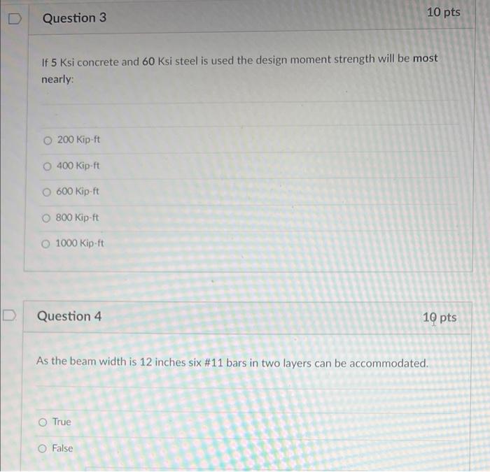 Solved Figure for Question 1 - 5: Consider the beam | Chegg.com