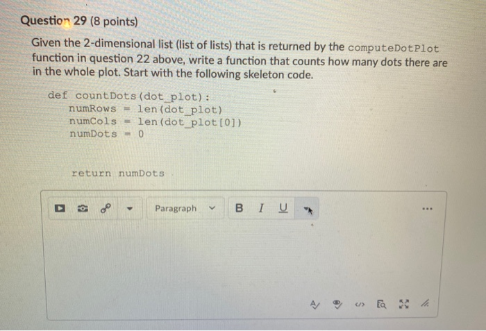 Solved Questio.. 28 (8 points) The following is a function | Chegg.com