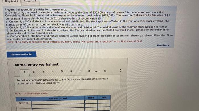 Solved Exercise 18-23 (Algo) Transactions affecting retained | Chegg.com