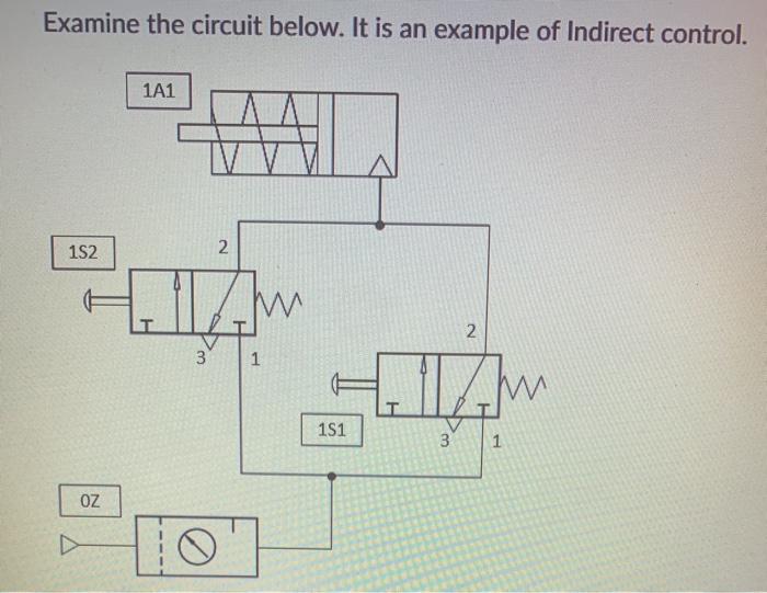 Solved Examine the circuit below. It is an example of | Chegg.com