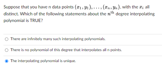 Suppose that you have n ﻿data points | Chegg.com