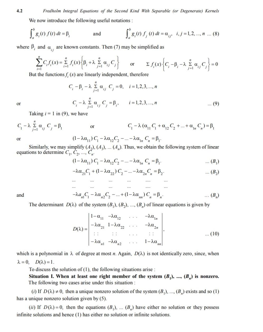 Solved -1 1 Solve the following integral equations. @ y(x) = | Chegg.com