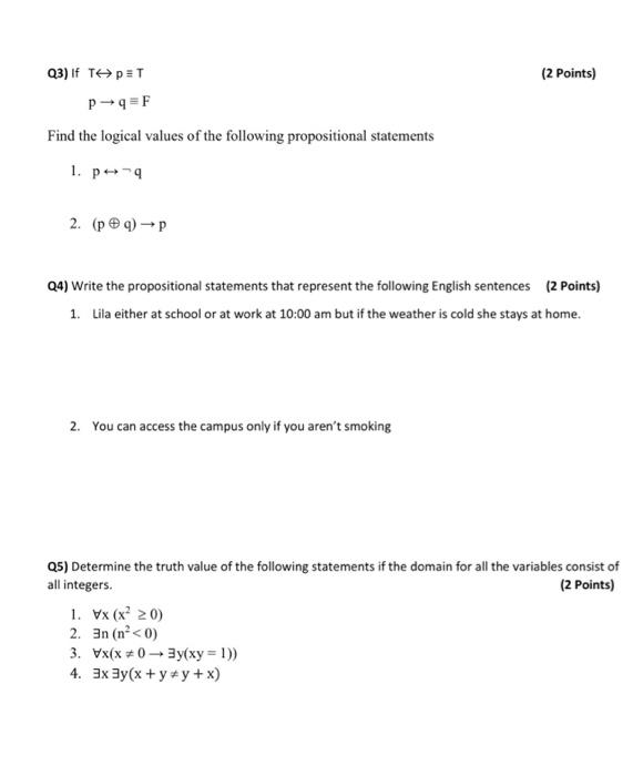 Solved Q1) Prove that the following statements are tautology | Chegg.com