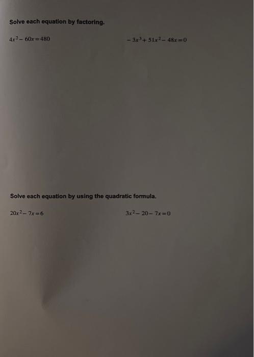 Solved Simplify each difference quotient. f(x)=6x2−7x−8 | Chegg.com