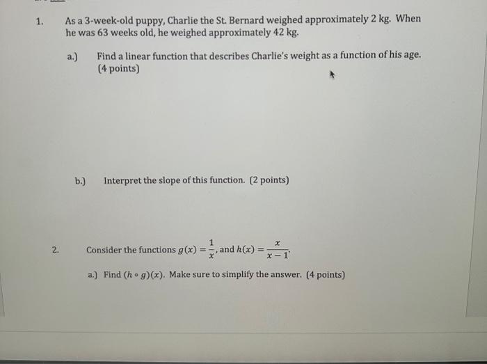 Solved 3. Consider the function h(x)=3x2+5x+7. Find f(x) and | Chegg.com