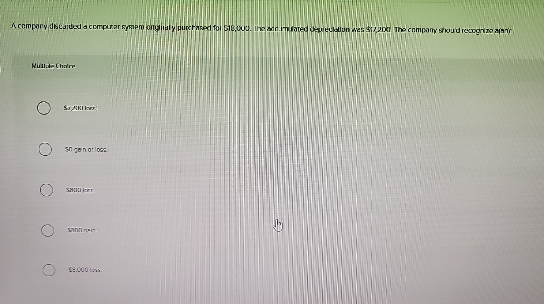 Solved A company discarded a computer system originally | Chegg.com