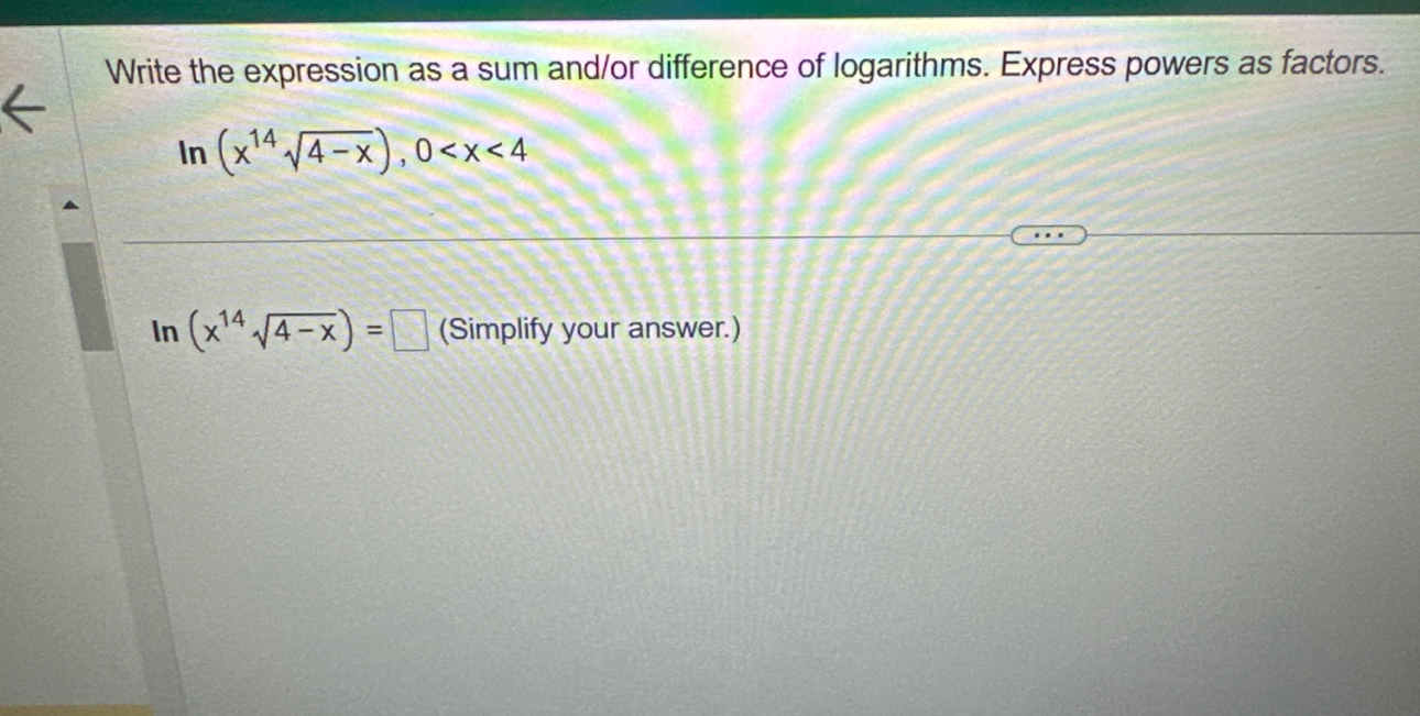 Solved Write the expression as a sum and/or difference of | Chegg.com